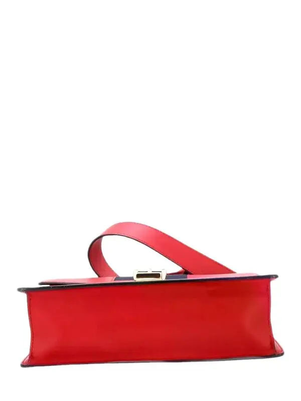 Gucci Sylvie Leather Small Shoulder Bag - Red