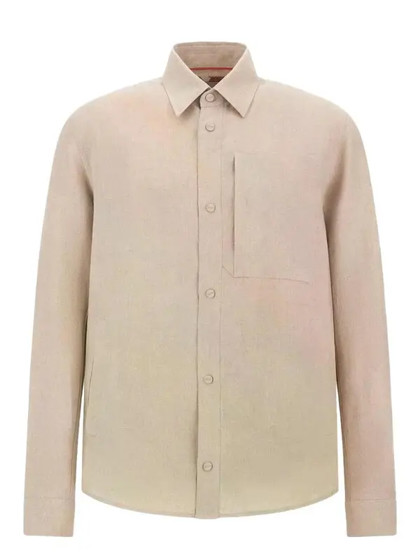 Herno Resort Fade-effect Shirt Jacket - Neutrals