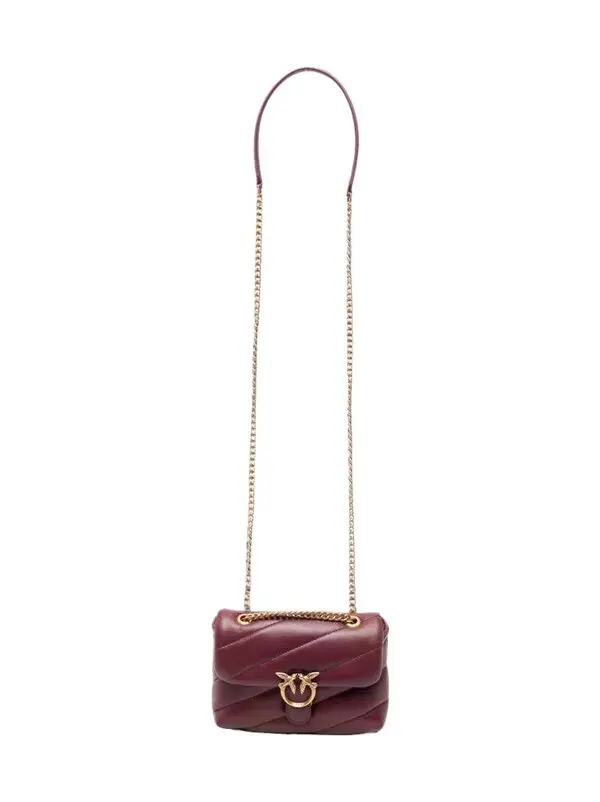 Pinko Small Love Puff Baby Shoulder Bag - Red