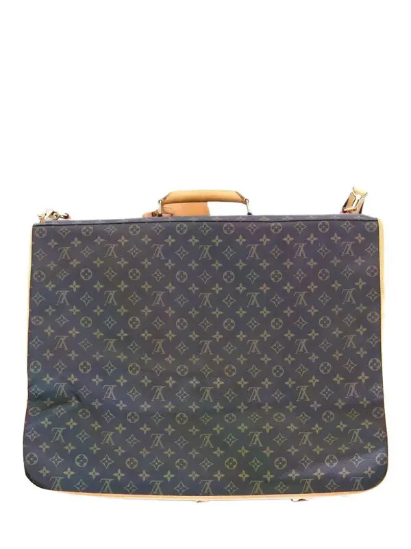 LOUIS VUITTON Monogram Canvas Garment Carrier Travel Bag With Five Hangers - Brown
