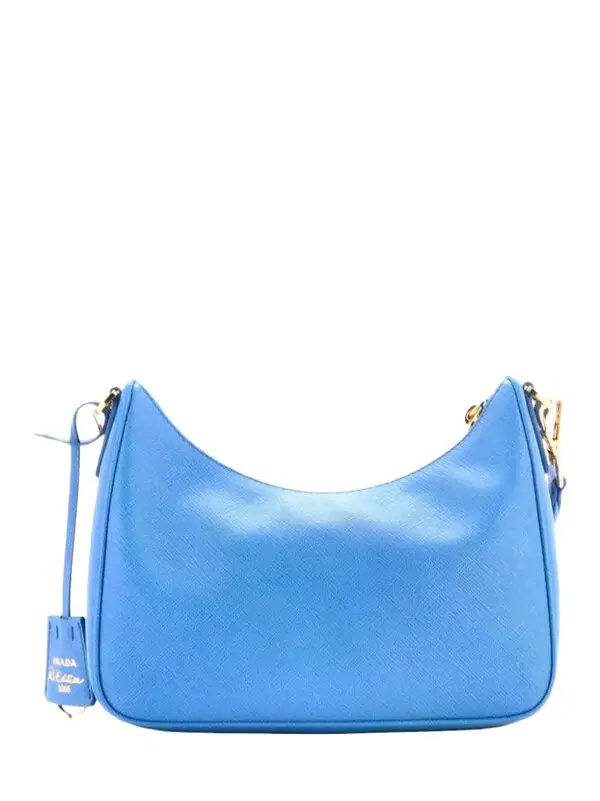 Prada Re-edition 2005 Shoulder Bag Saffiano Leather - Blue