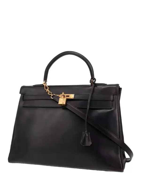 Hermès 1978 35 Kelly Tote Bag - Black