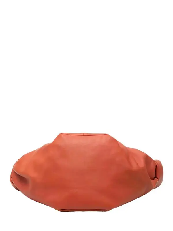 Bottega Veneta 2012-2026 Mini Calfskin Double Knot Handbag - Orange