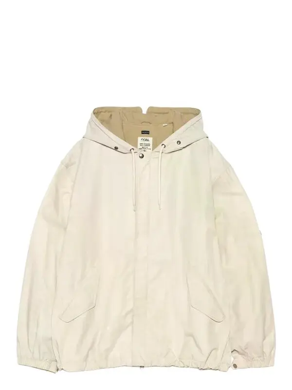 Nanamica Hooded Twill Jacket - Neutrals