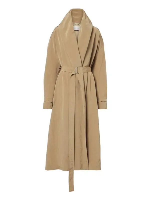 Magda Butrym Belted Technical Coat - Beige