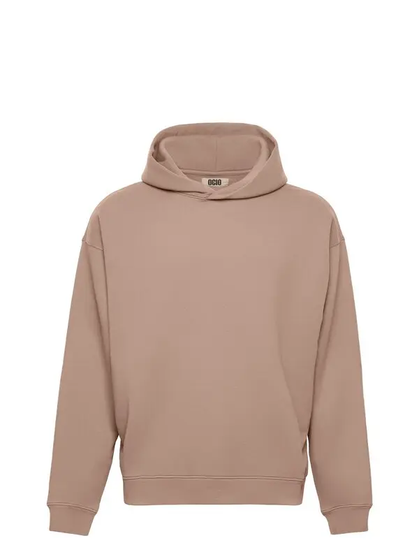 OCIO LEISUREWEAR Oversized Hoodie - Brown