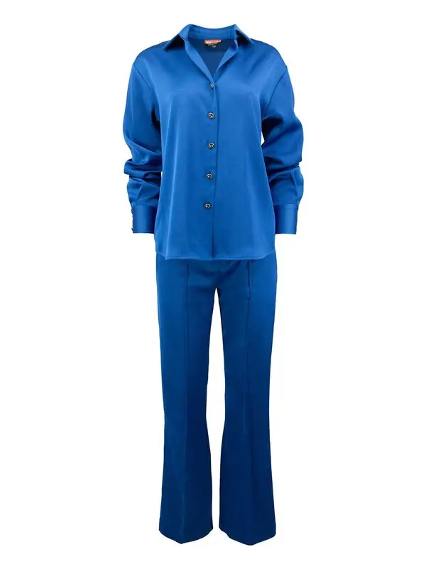 MAUI X LOLITA Stella Tailored Pants Set - Blue