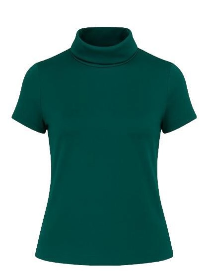 CONQUISTA Dark Stretch Top - Green