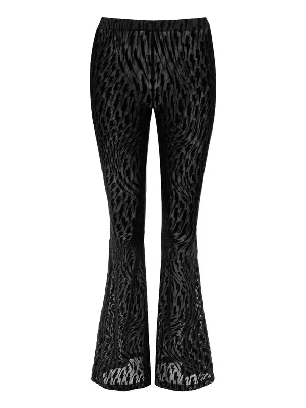 EKCENTRIK Thunderbeats Flared Pants - Black