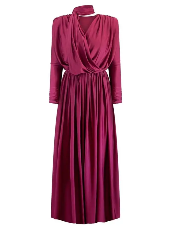 RAYAN The Drape Dress - Pink