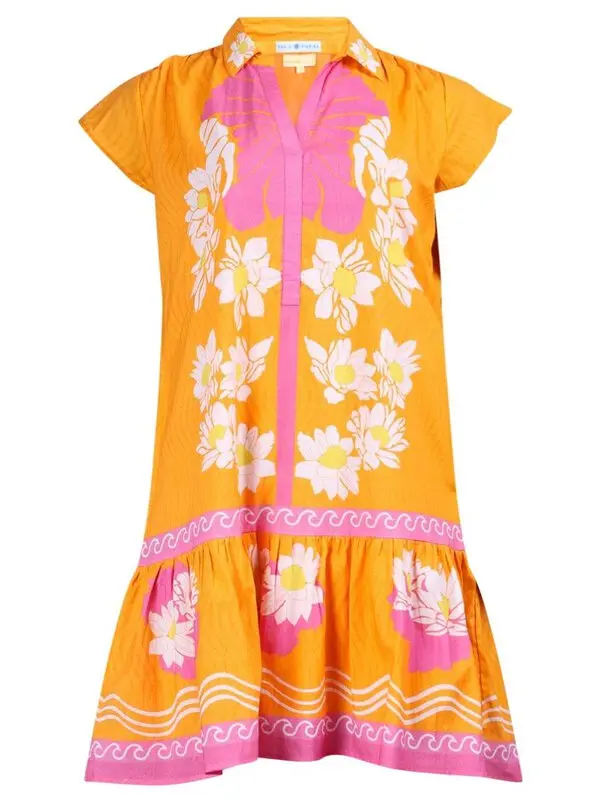 ISLAPAYAL Havana Mini Dress - Orange