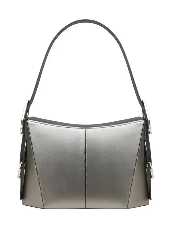 PREV Kiara Maxi Chrome Shoulder Bag - Silver