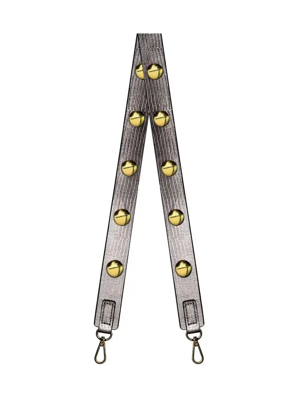 INDIGOLUSH Quimera Leather Strap Gold - Silver