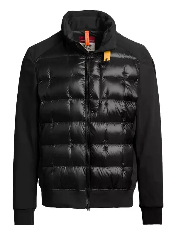 PARAJUMPERS Matty Quilted Hybrid Jacket - Black