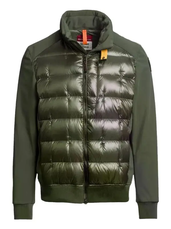 PARAJUMPERS Matty Quilted Hybrid Jacket - Green