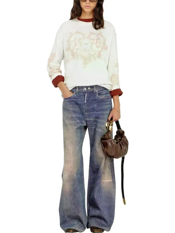 DIESEL® D-sire Relaxed Fit Low Waist Jeans - Blue