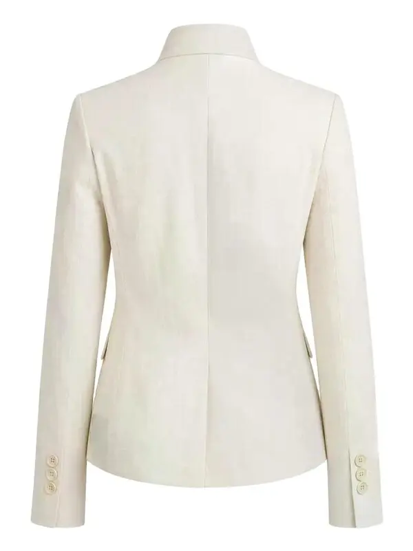 FORME D'EXPRESSION Cropped Single-breasted Jacket - Neutrals