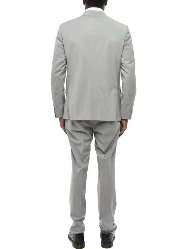 Corneliani Single-breasted Notch-lapel Suit - Grey
