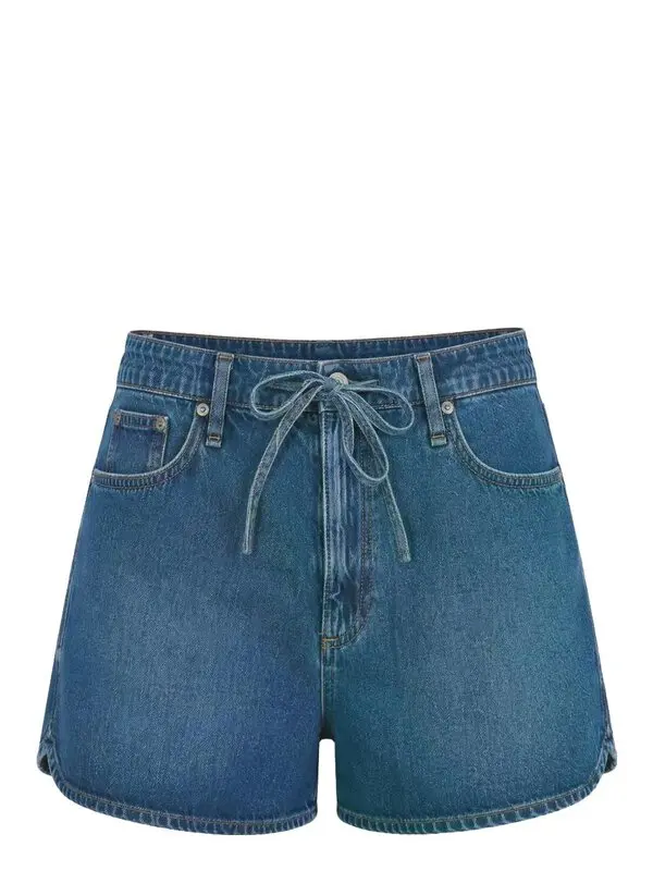Rag & Bone Nolan Denim Shorts - Blue
