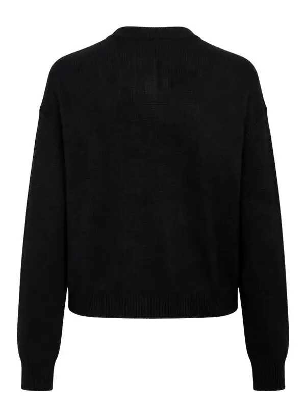 Maria Mcmanus Button-up Knitted Cardigan - Black