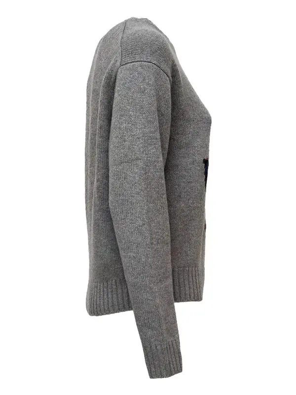 Polo Ralph Lauren Polo Bear Wool-cashmere Sweater - Grey