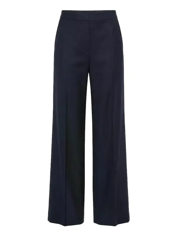 SA SU PHI Tuxedo Pressed-crease Trousers - Blue