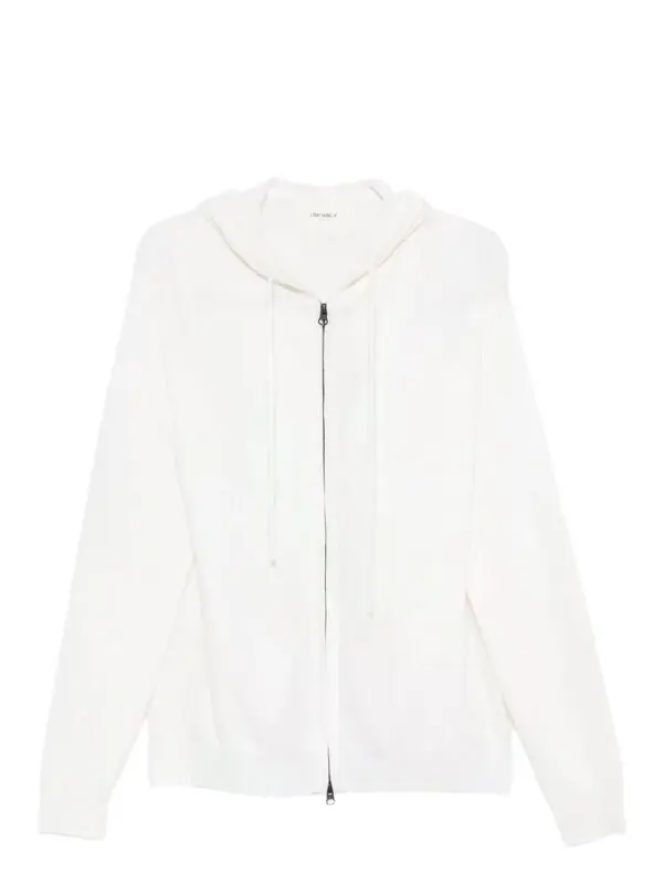 LISA YANG Emerson Zip-fastening Hoodie - Neutrals