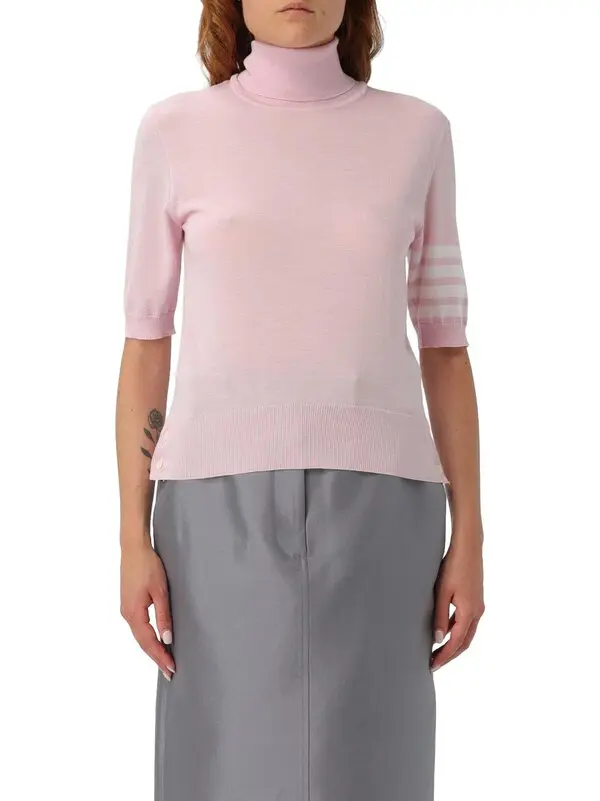 Thom Browne Fine Knit Jumper - Pink