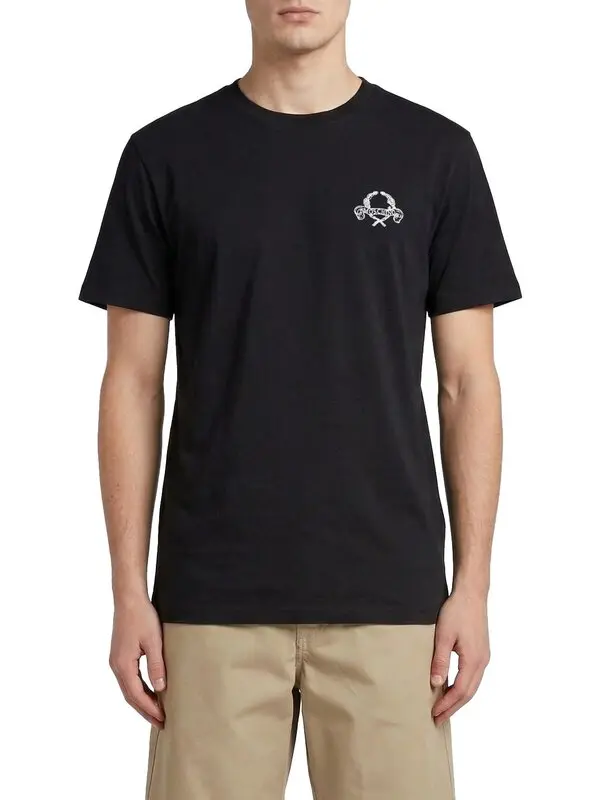 Moschino Cotton T-shirt With Logo - Black