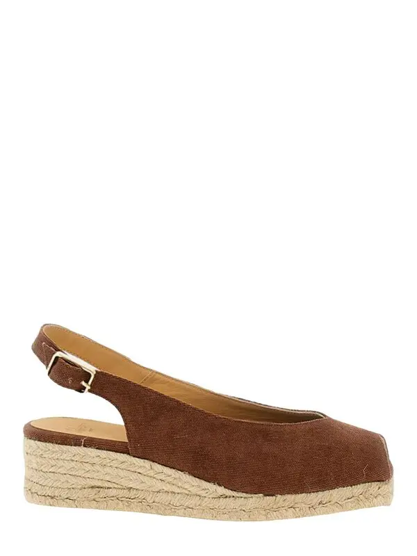 CastaÑer Dosalia Mid-wedge Canvas Espadrilles - Brown