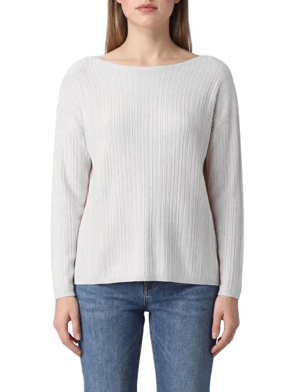 ALLUDE Cashmere Crew-neck Pullover - Black