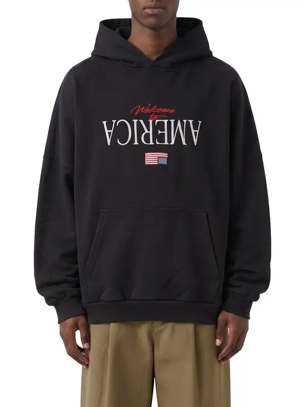 WILLY CHAVARRIA Cotton Hoodie - Black