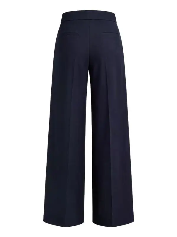 SA SU PHI Bogart Pleated Wide-leg Trousers - Blue