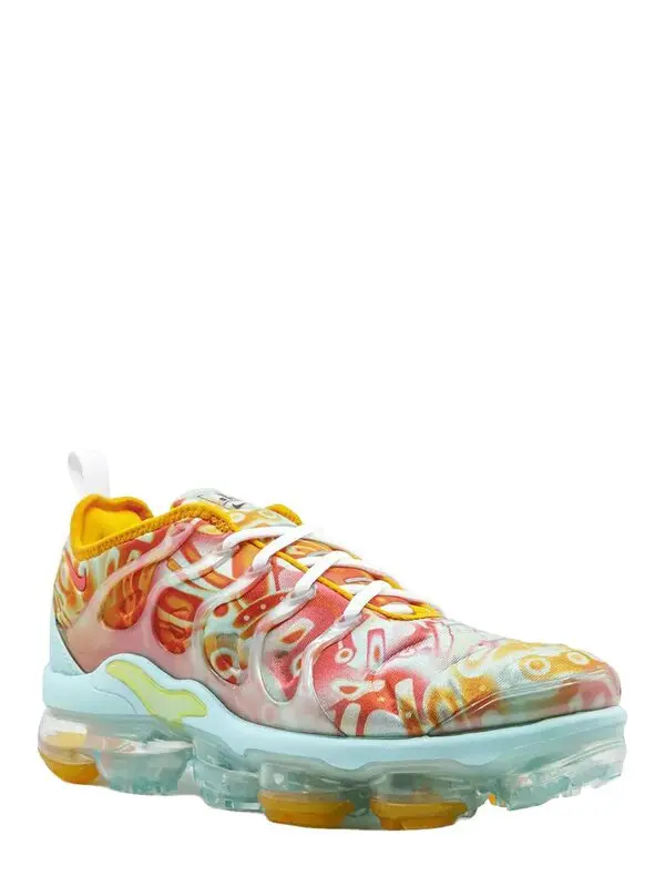 Nike Vapormax Plus Qs Sneakers With Psychedelic Print - Blue