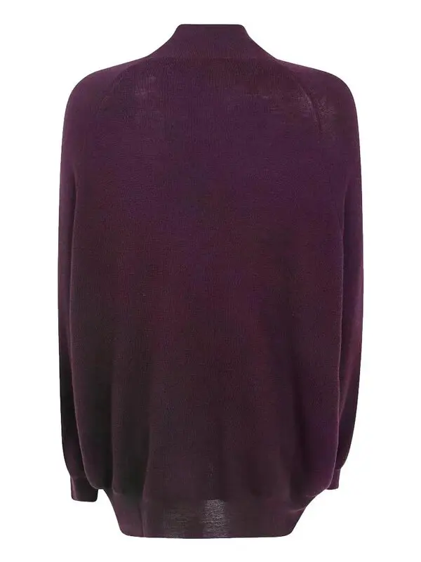 Aspesi Raglan Sleeve Turtleneck Sweater - Red
