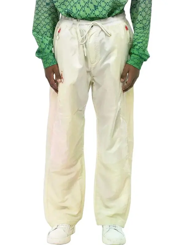Off-White Logo-print Track Trousers - Neutrals