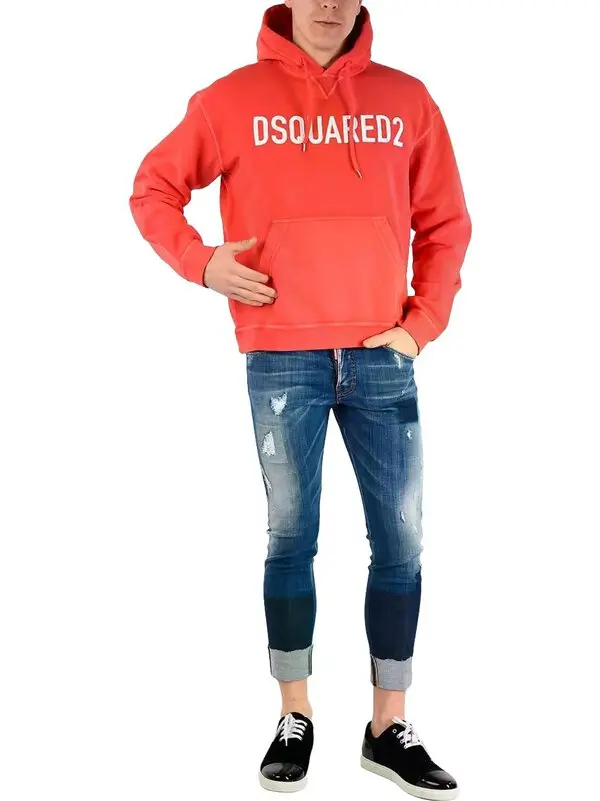 Dsquared2 Graphic-print Hoodie - Red