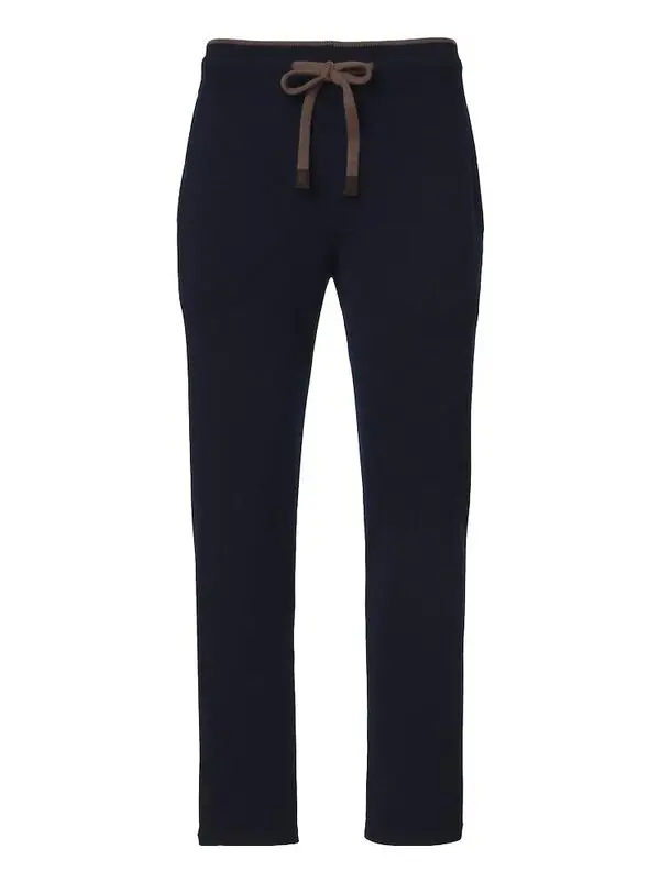Fedeli Cashmere Sweatpants - Blue