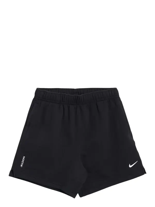 NIKE NOCTA Cotton Bermuda Shorts - Black