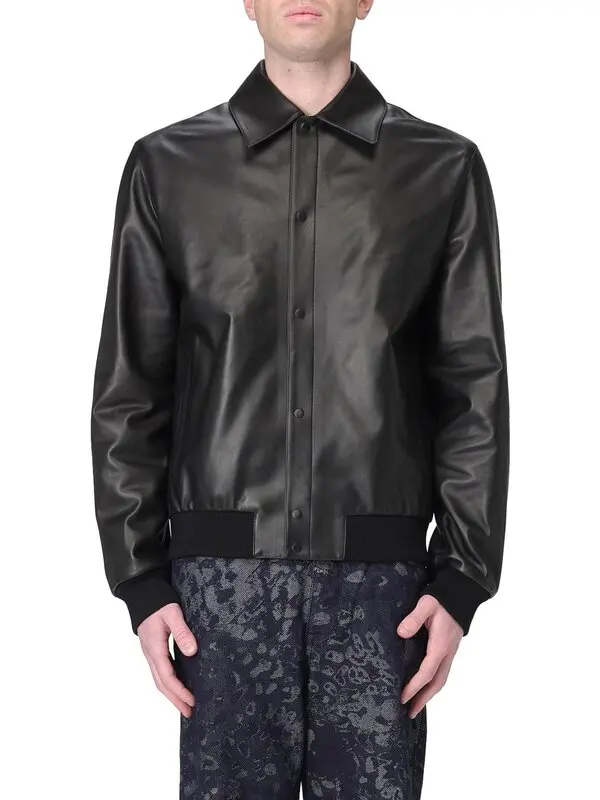 Fendi Leather Jacket - Black