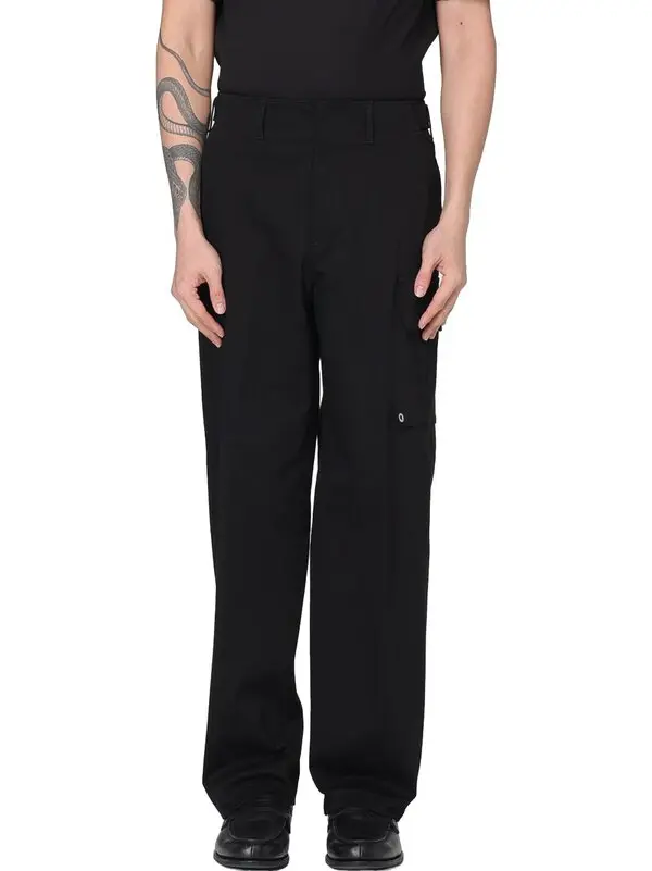 Fendi Tailored Cargo Trousers - Black