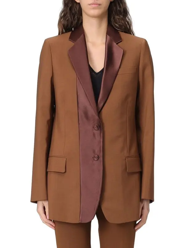 Fendi Tailored Jacket - Brown