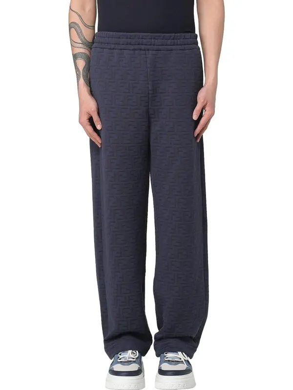 Fendi Monogram Trousers - Blue