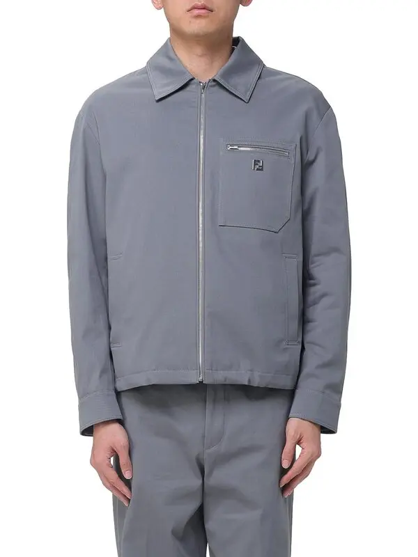 Fendi Cotton Overshirt - Dust