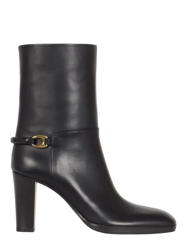 Saint Laurent High Heel Boots - Black
