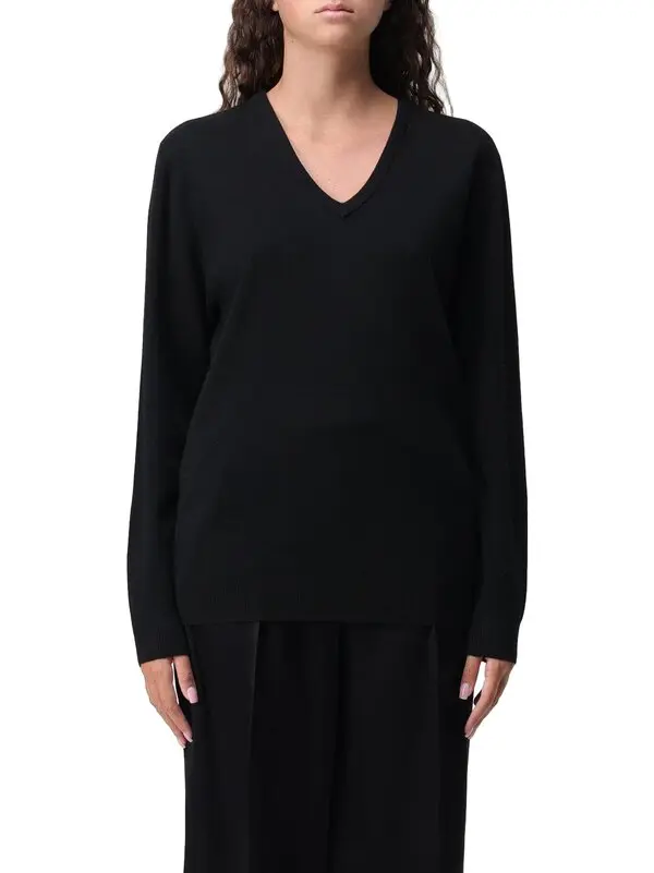 Max Mara V-neck Jumper - Black