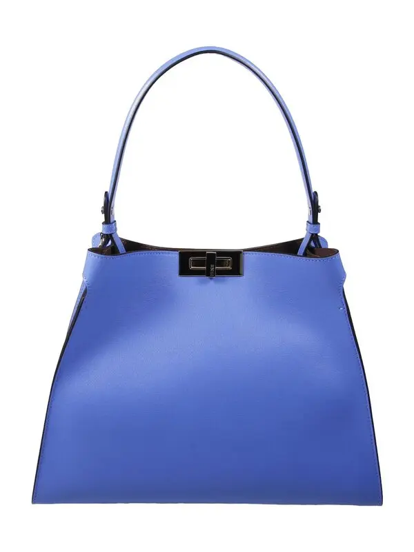 Fendi Way Smooth Calfskin Handbag - Blue