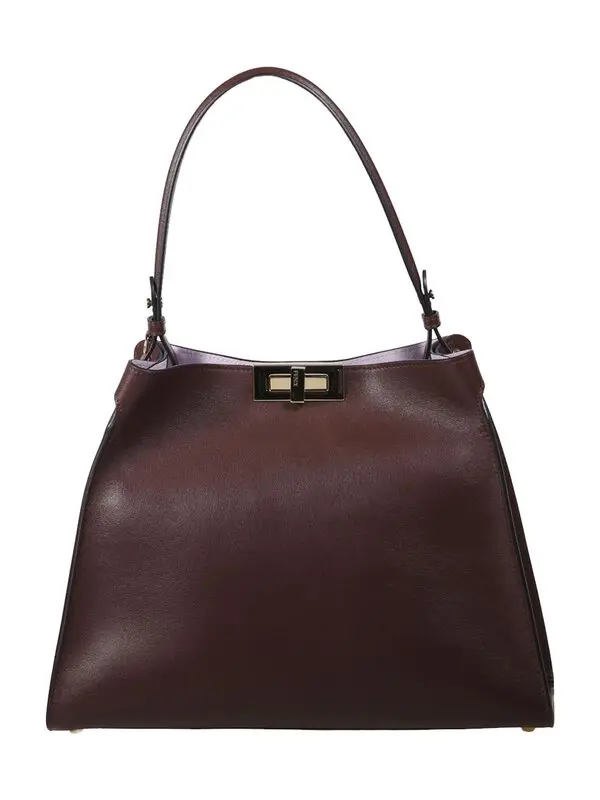 Fendi Way Medium Tote Bag - Brown