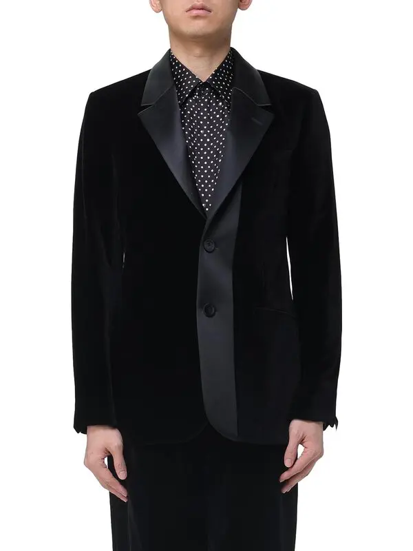 Fendi Classic Velvet Blazer - Black
