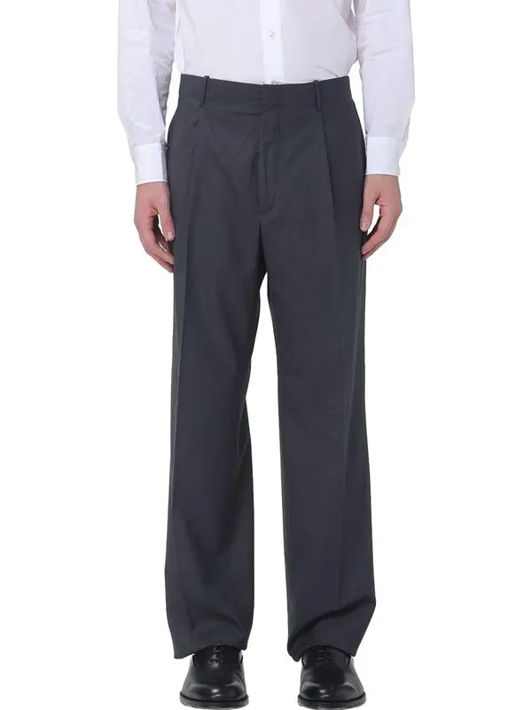 Incotex Virgin Wool Tailored Trousers - Grey